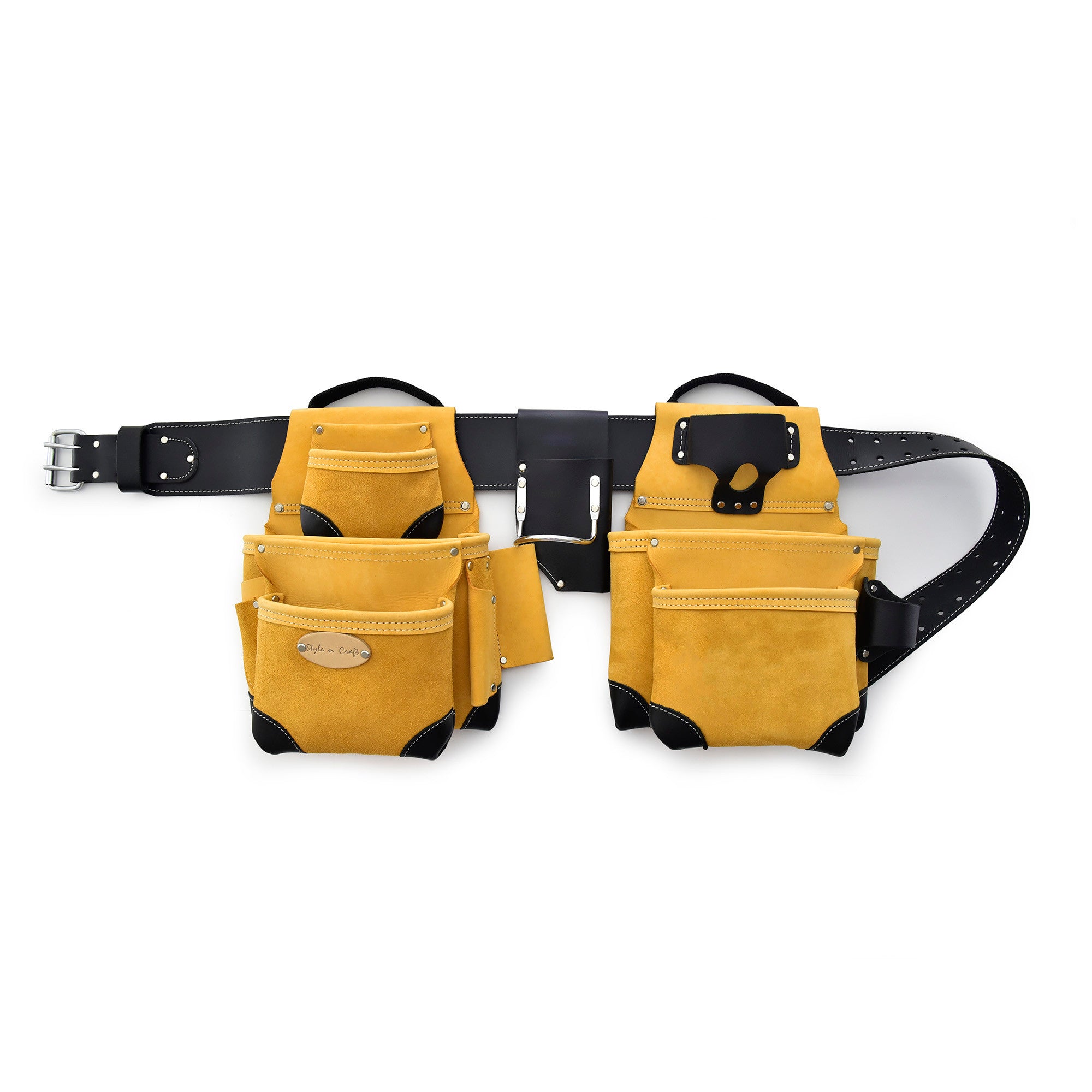 Carpenter, Framer & Custom Electrician Leather Tool Belt