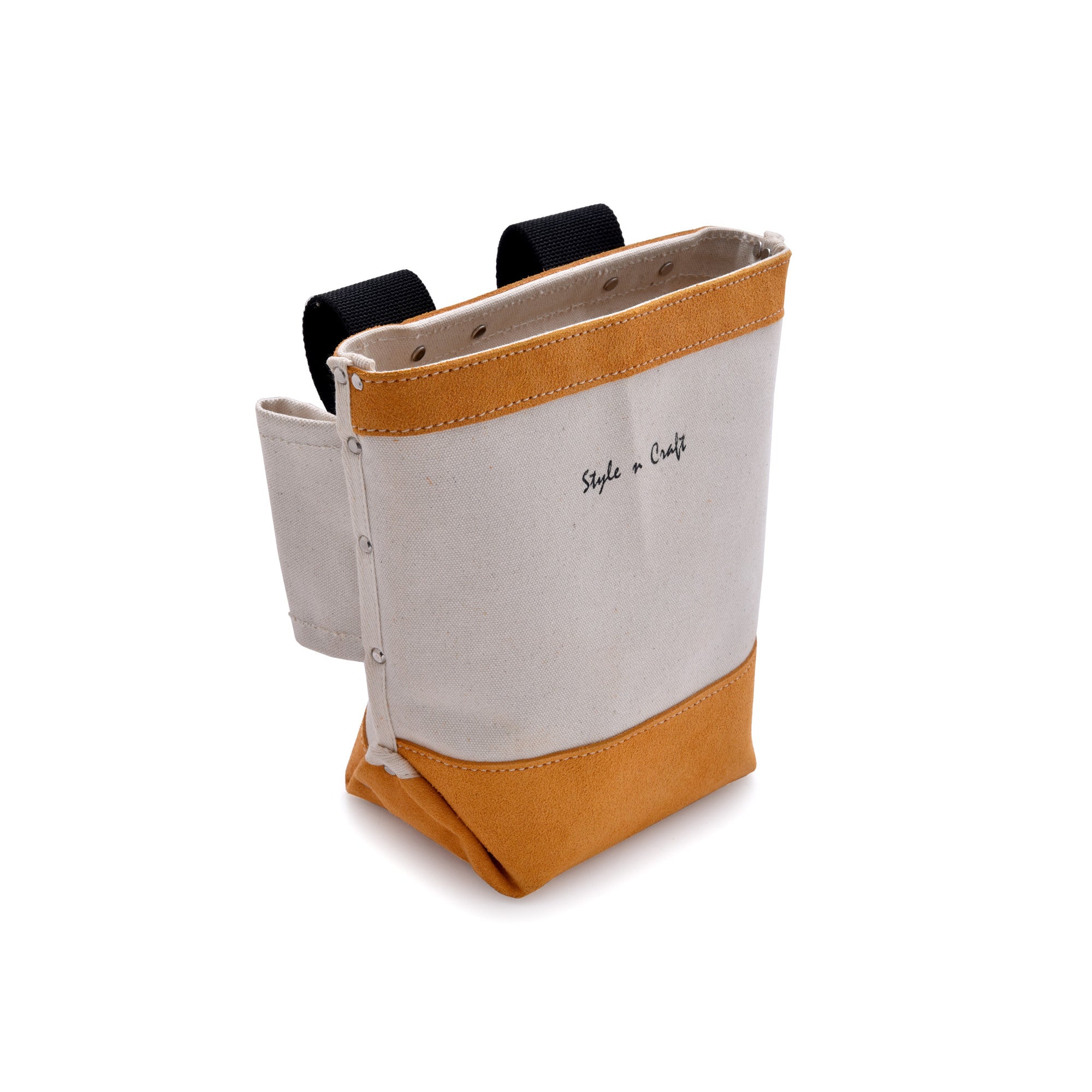 Bolt Bag in Canvas and Suede Leather | Style n Craft